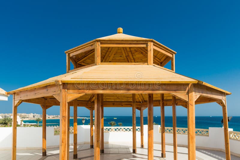 Wooden carved terrace stock photo. Image of outdoor, building - 77537194