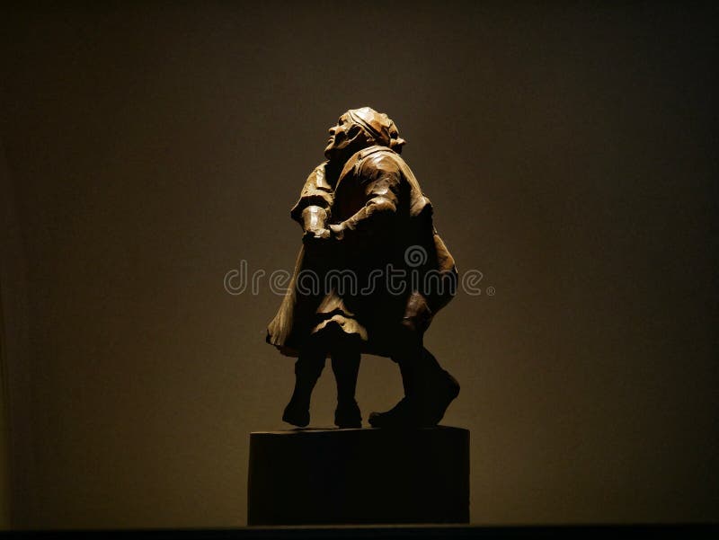 Wooden Carving or Couple Dancing Editorial Stock Photo - Image of ...