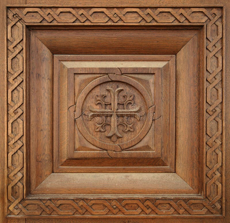 Wooden Carving Seamless Texture Stock Photo - Image of materials ...