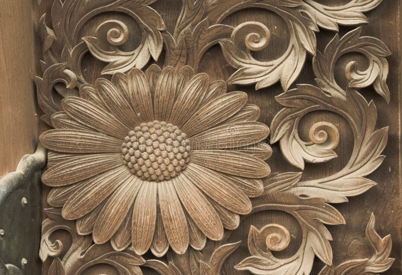 Wooden carvings stock image. Image of culture, background - 4785849