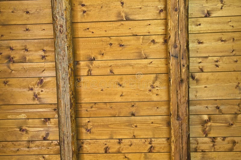Wooden ceiling. stock image. Image of slit, house, framework - 30597019