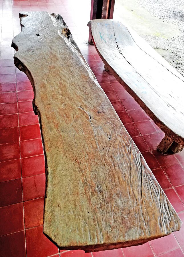 Wooden Chair Placed in the Front of Bar Stock Photo - Image of people ...