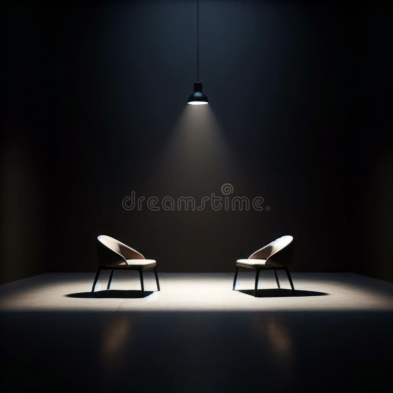 Facing Empty Two Chairs Stock Illustrations – 38 Facing Empty Two ...