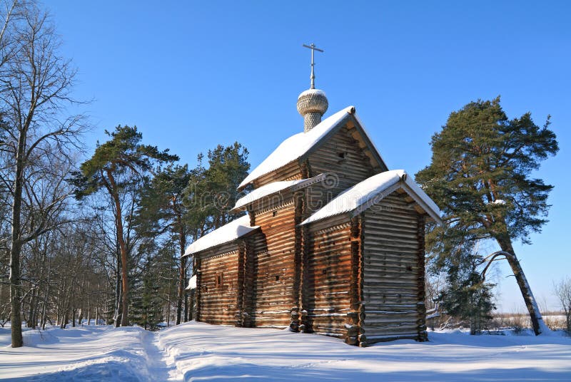 Wooden chapel stock photo. Image of landscape, history - 18495818