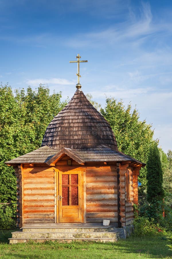 Wooden chapel stock photo. Image of ethnographic, acting - 29363480