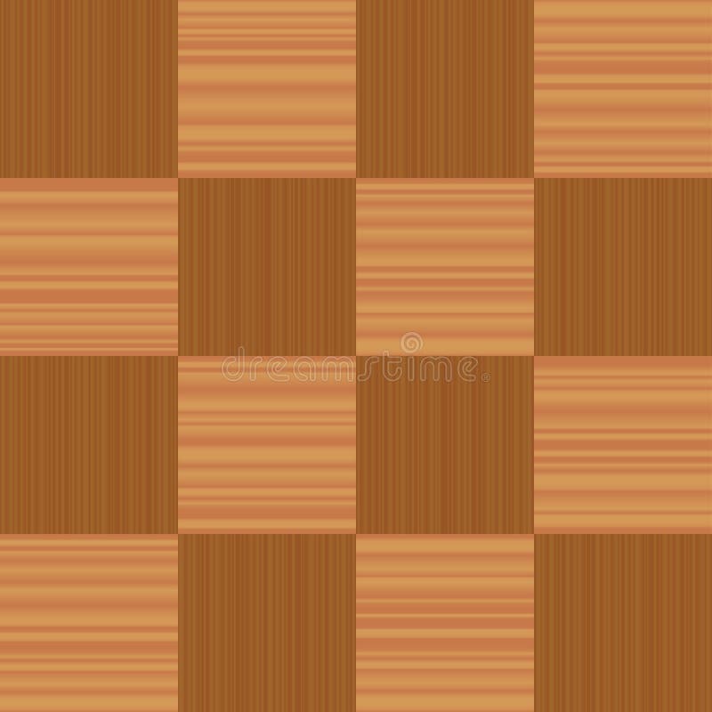 Wooden Checkerboard Pattern Parquetry Stock Vector - Illustration of ...
