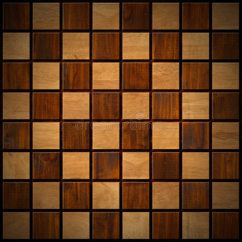 Wooden Chess Board stock illustration. Illustration of floor - 31356794