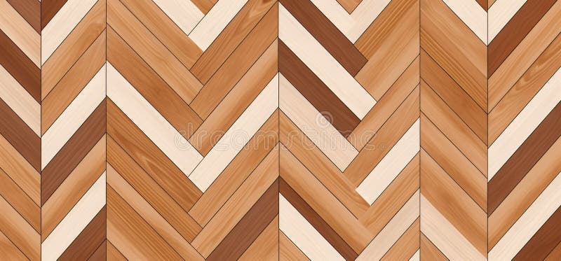 Wooden Chevron Geometric Pattern with Triangles Stock Illustration ...