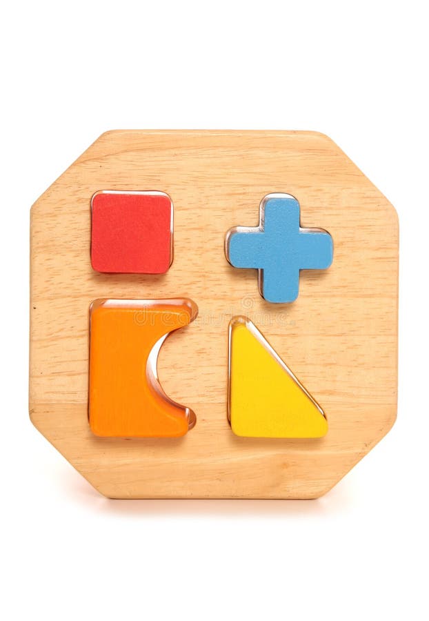 Wooden Childs Shape Sorter Toy Stock Photo - Image of wooden ...