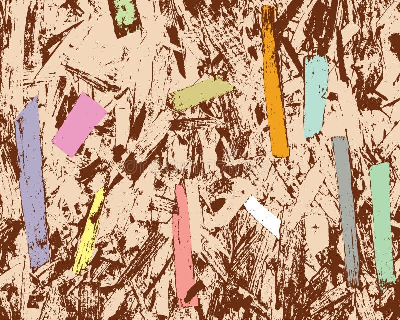 Compressed Wooden Chipboard Texture with Colored Details Stock ...