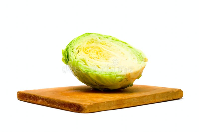 Half of Red Cabbage Isolated on White. Looks Like a Brain Stock Photo ...