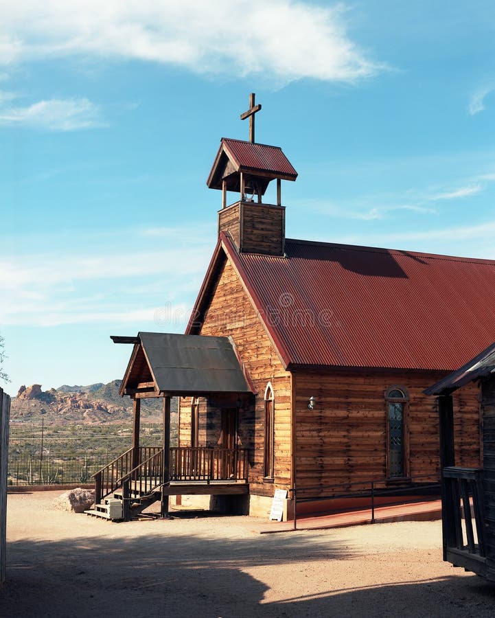 Old Western Church stock photo. Image of picturesque - 10620296