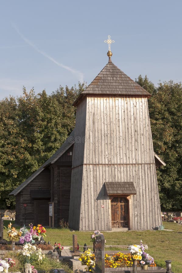 Wooden church. stock photo. Image of house, grass, natural - 28864686