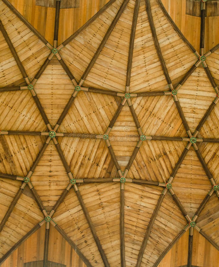 Wooden Church Ceiling stock photo. Image of brown, detail - 26135816