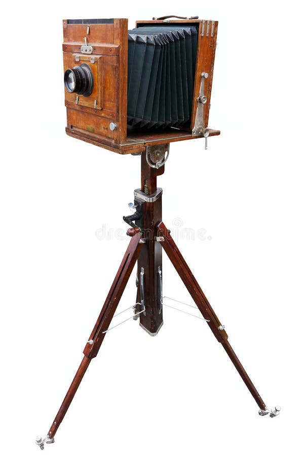 Very Old Camera stock photo. Image of retro, tripod, camera - 8045592