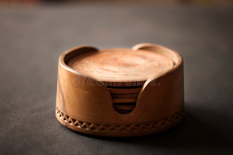 Wooden coaster stock image. Image of coasters, decoration - 58580235