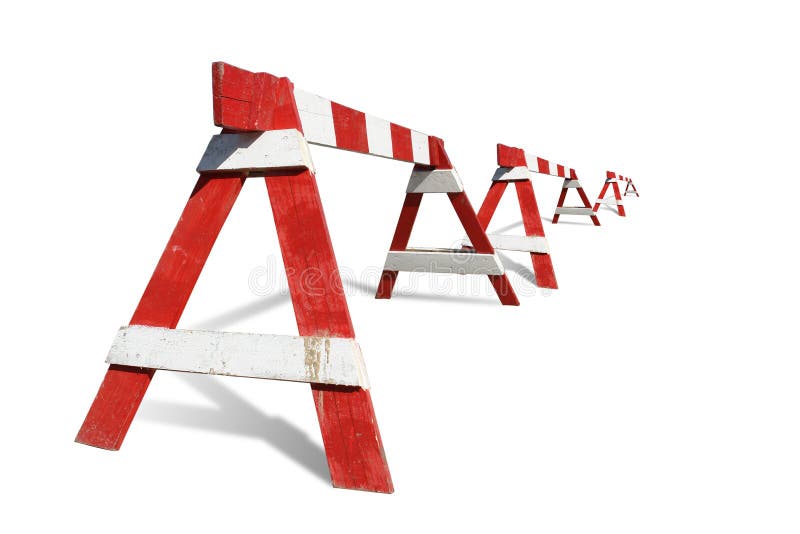 Overcome barriers stock illustration. Illustration of white - 6606876