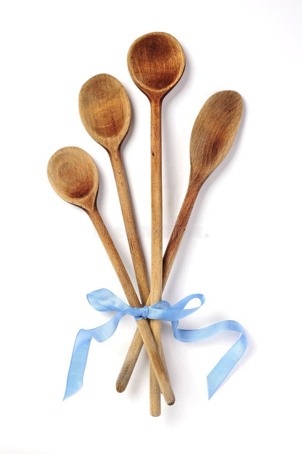Cooking spoons stock photo. Image of wood, four, loop - 29894344