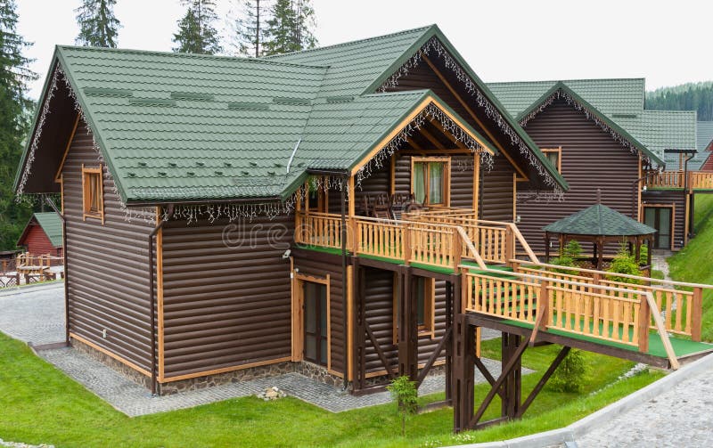Wooden cottage stock photo. Image of architecture, housing - 26467472