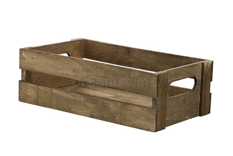 Wooden crate stock image. Image of empty, equipment - 168815345