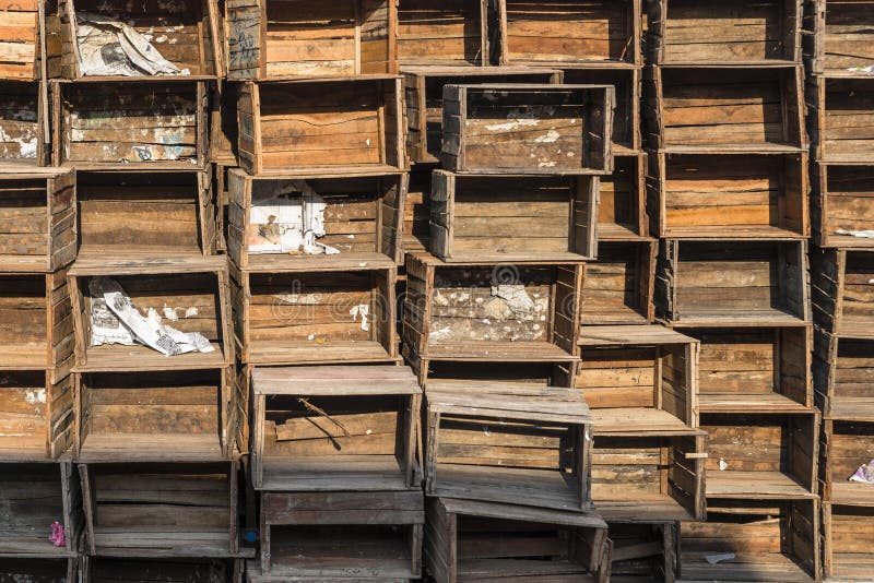 Stacked Empty Wooden Crates Stock Photo - Image of container, wooden ... Stacked Empty Wooden Crates Stock Photo - Image of container, wooden ...