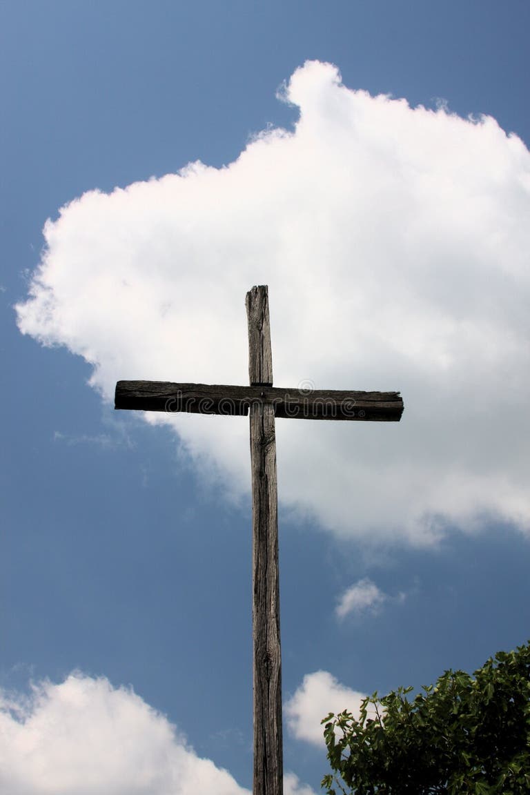 309 Large Wooden Cross Outdoors Stock Photos - Free & Royalty-Free ...