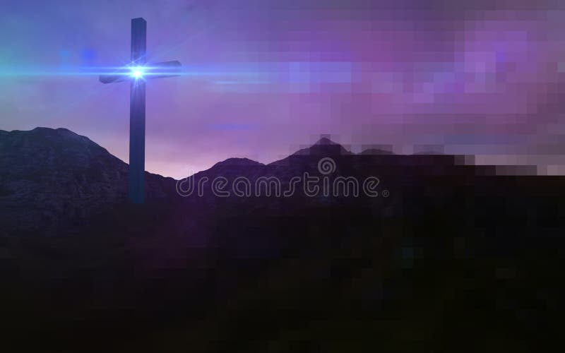 Wooden Cross Night Stock Illustrations – 1,194 Wooden Cross Night Stock ...