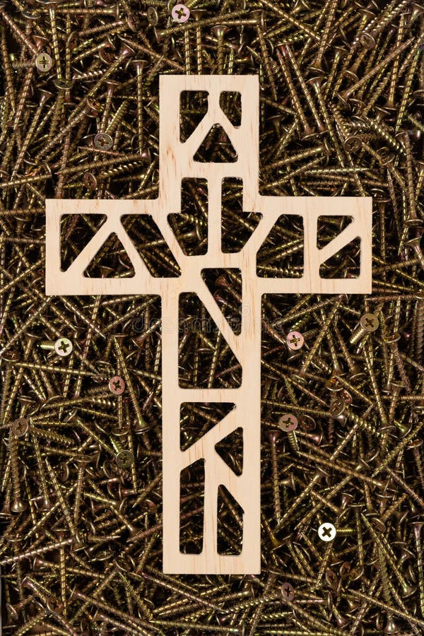 A Set Of Cross Screws, Formation Stock Photo - Image of accurate ...