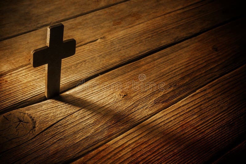 Rustic Cross Background