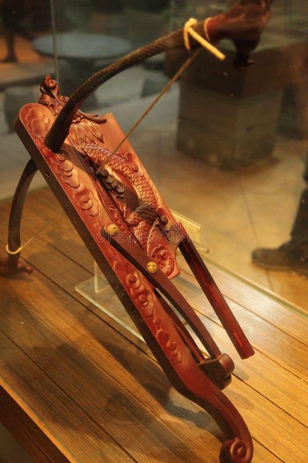 Wooden Crossbow editorial stock photo. Image of wooden - 106528633