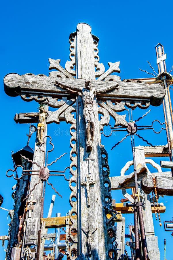 Wooden crosses stock image. Image of wooden, crosses - 58190709