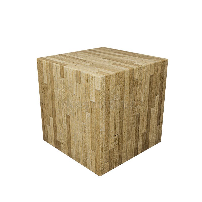 Wooden cube stock illustration. Illustration of detail - 93048549