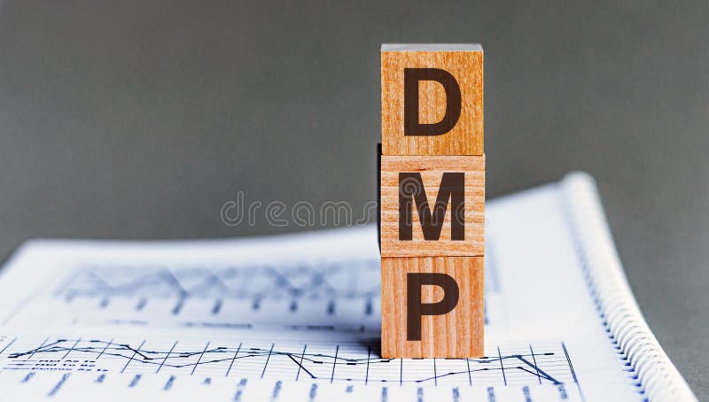 Wooden Cubes Alphabets Building the Word DMP - Debt Management Plan ...