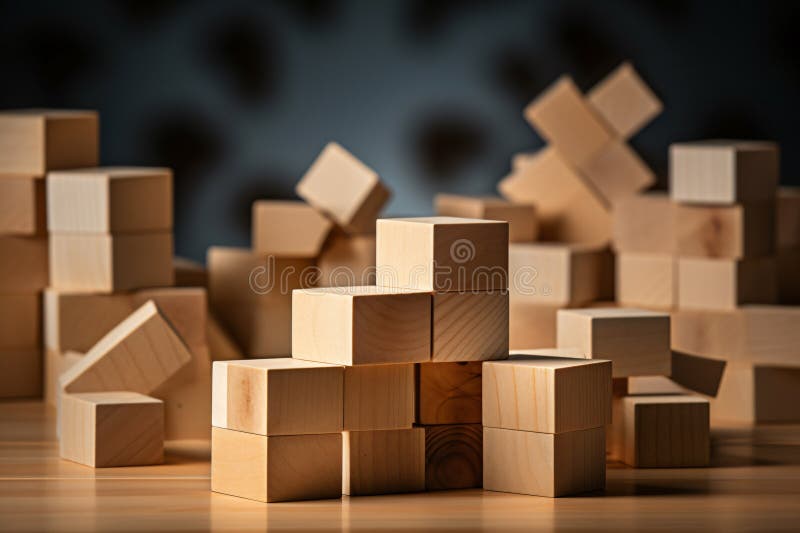Wooden Cubes, Playing Wooden Blocks, Wooden Block, Business Development ...