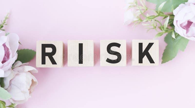 RISK Word Written on Wooden Cubes. Financial Risk Assessment, Risk ...