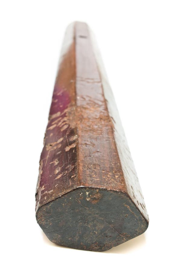 Wooden cudgel stock image. Image of white, prehistoric - 43969375