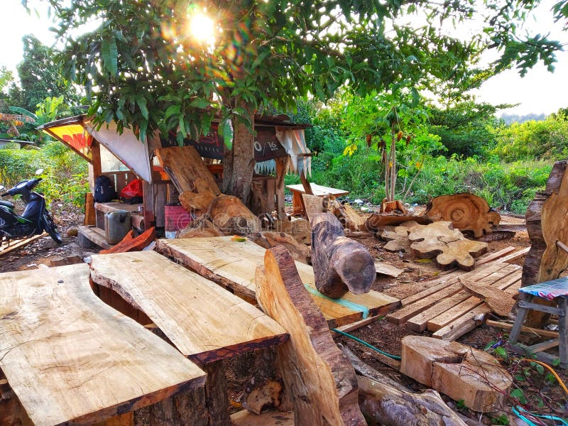 Wooden Cut by the Carpenter Stock Photo - Image of table, carpenter ...