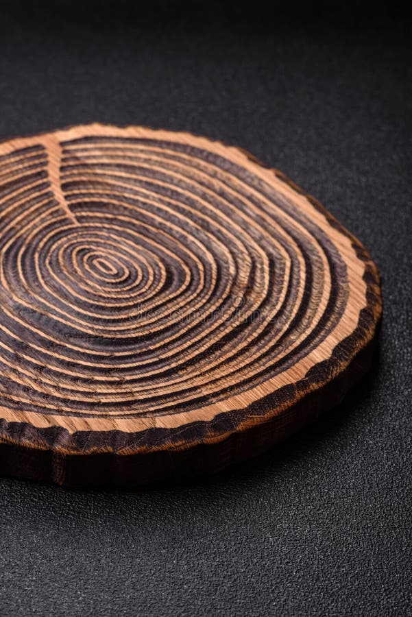 Wooden Cutting Board Blank As a Backdrop for Cooking in the Kitchen ...