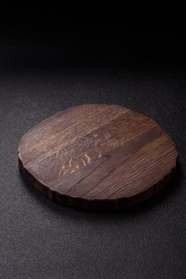 Wooden Cutting Board Blank As a Backdrop for Cooking in the Kitchen ...