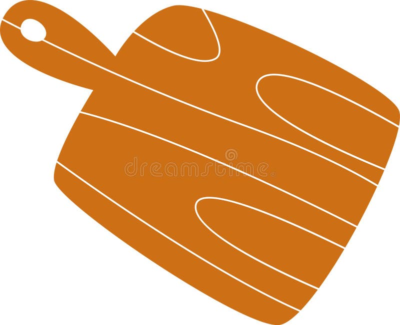 Wooden Cutting Board stock vector. Illustration of texture - 293789055