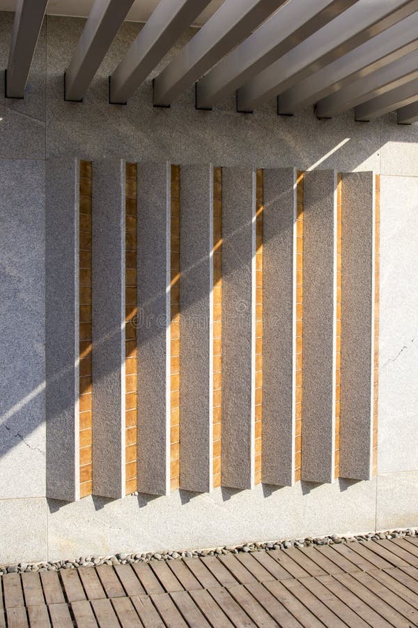Wooden Deck and Woven Ceiling Design Ideas Stock Image - Image of ideas ...
