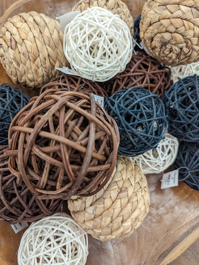 Wooden decorative balls stock image. Image of carving - 271794423