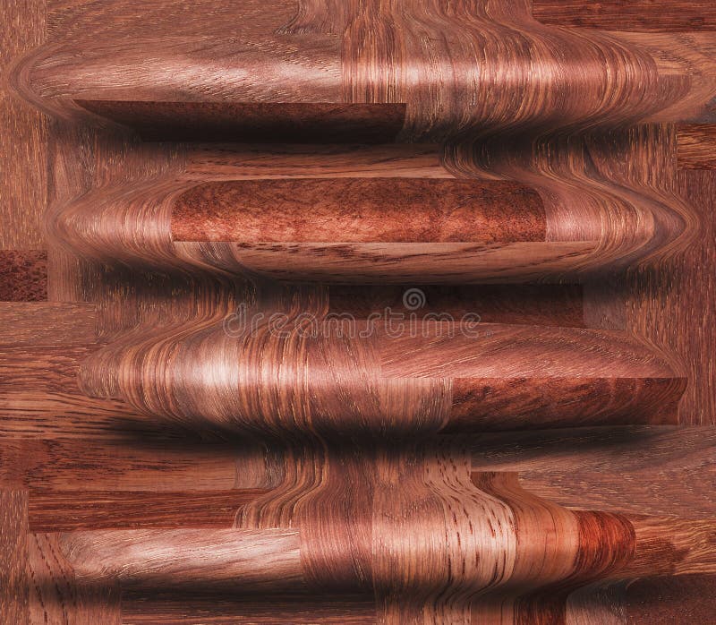 Wooden Decorative Seamless Pattern Stock Illustration - Illustration of ...