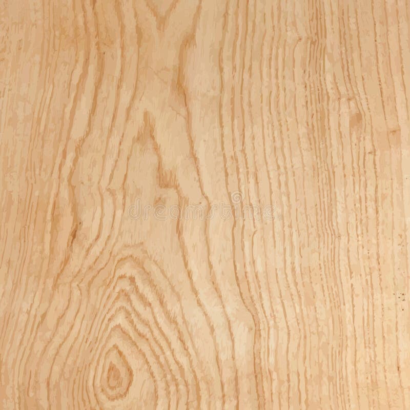 Empty Table Wooden Panel Flat Lay Background Stock Illustration ...