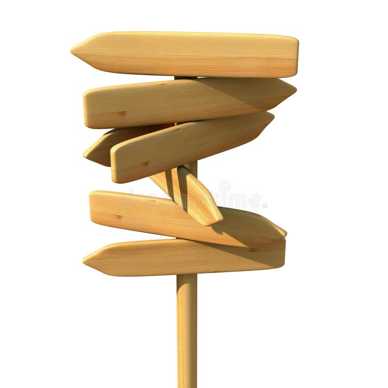 Wooden Direction Sign Royalty Free Stock Photo - Image: 17316515