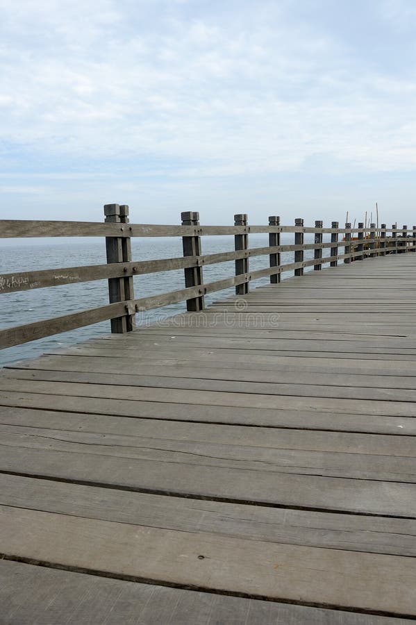 Wooden Dock stock image. Image of frail, waterfront, dock - 13749645