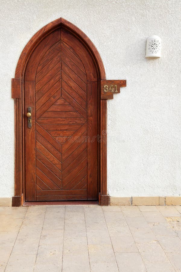 Front door. stock photo. Image of habitation, marble - 13552536