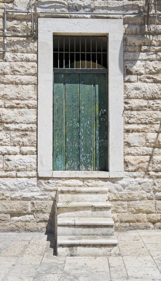 Front door. stock photo. Image of habitation, marble - 13552536