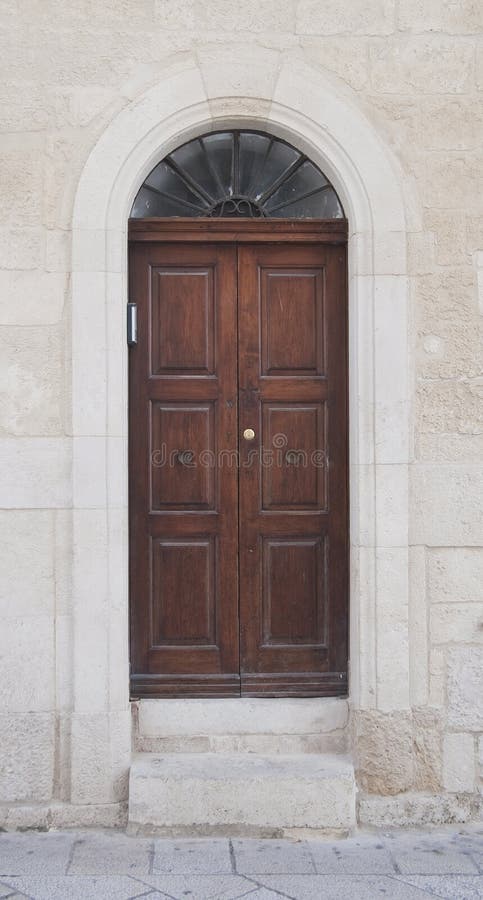 Front door. stock photo. Image of habitation, marble - 13552536