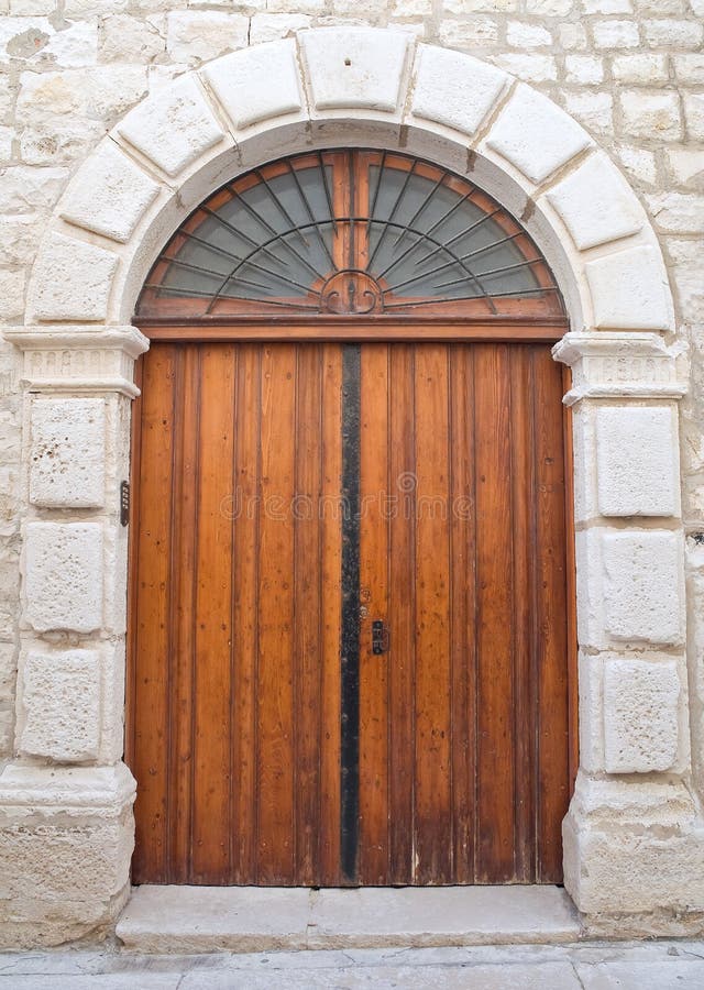Front door. stock photo. Image of habitation, marble - 13552536